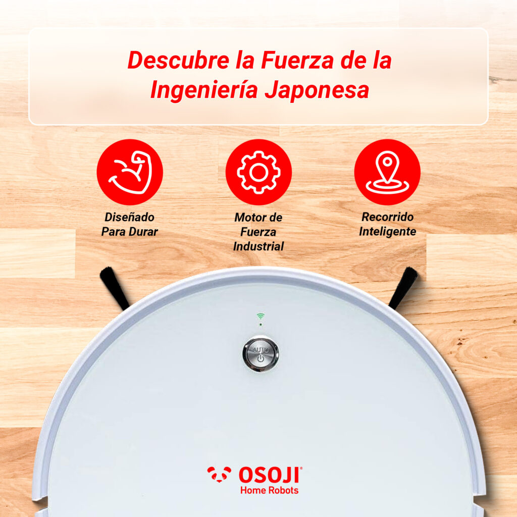 Aspiradora Robot Osoji D870 - OSOJI MX