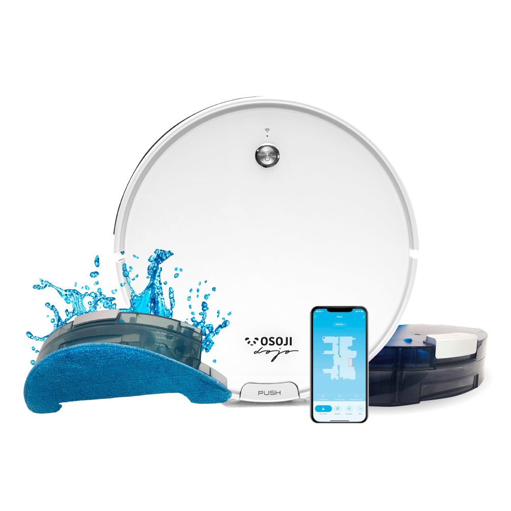 Aspiradora Robot Trapeadora DUO D990 WIFI - OSOJI MX